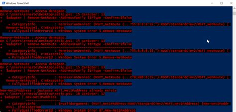 ejecutar un script de powershell como administrador la caja de internet