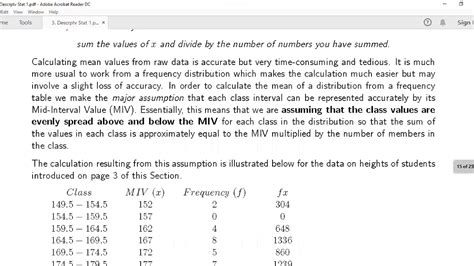 standard deviation session 2 youtube