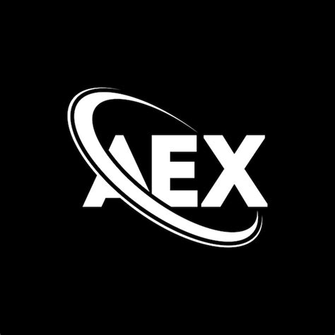 Logotipo Aex Aex Letra Aex Letra Diseño De Logotipo Iniciales Aex
