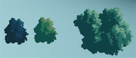 ghibli tree 3d model cgtrader