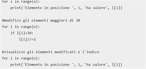 esercizi svolti sulle liste in python utilizzo di append