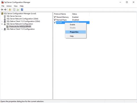configure a server to listen on a specific tcp port