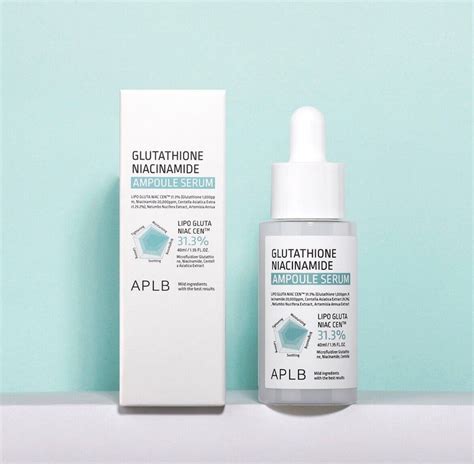 Aplb Glutathione Niacinamide Ampoule Serum