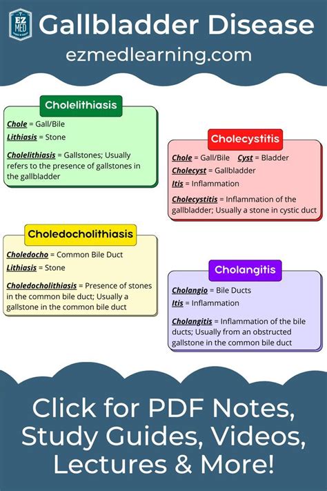 Gallbladder Cholelithiasis Vs Cholecystitis Vs Cholangitis Vs