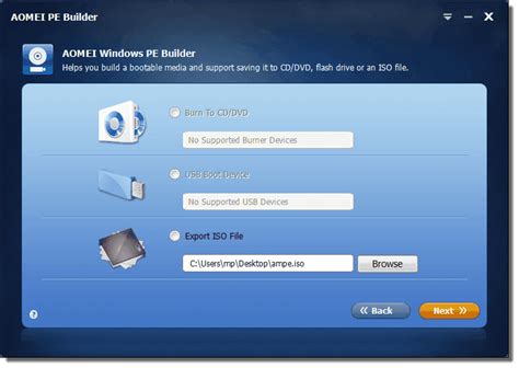 create a recovery cd with pe builder 4sysops