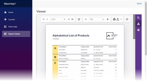 create blazor report viewer application from microsoft template 6