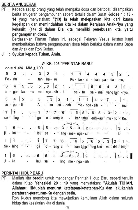 Ibadah Raya Hari Minggu 23 April 2023 Minggu Iii Sesudah Paskah