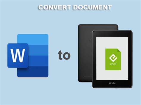 convert your document file to epub pdf mobi html text doc and docx by