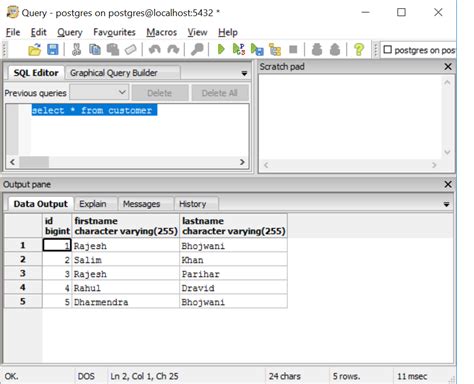 postgres delete all rows from all tables i do decorations