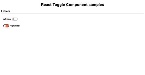 react toggle component examples codesandbox