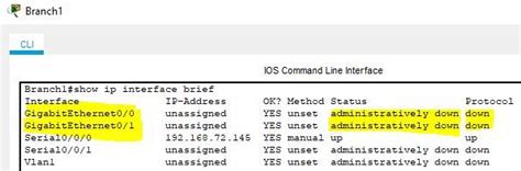 which router interface is connected to which switch