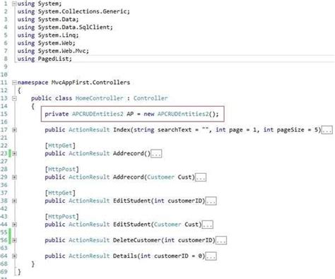 crud operation searching paging in mvc with modal popup mindstick