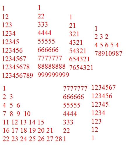 c program for floyd s triangle number pattern using nested for