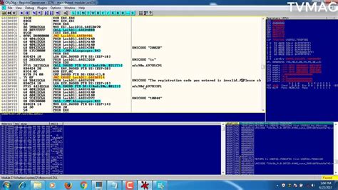 how to reverse engineer a software using ollydbg youtube