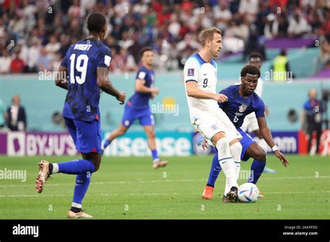 Al Khor Qatar 25th Nov 2022 Harry Kane Of England During The Fifa