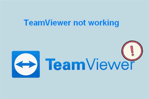 fix teamviewer not working on your windows pc