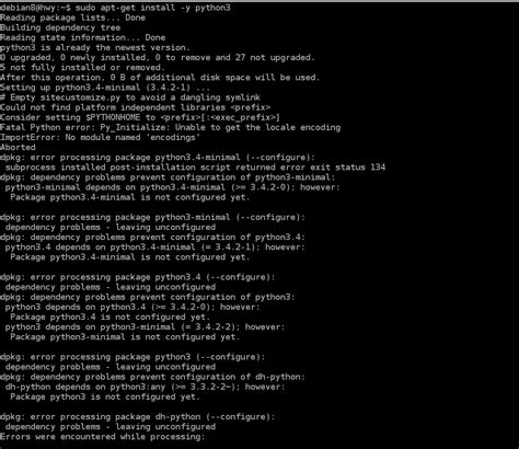 python why can t reinstall python3 4 or python3 stack