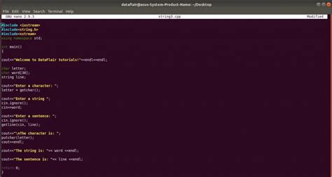 strings in c c [with examples and quizzes] dataflair