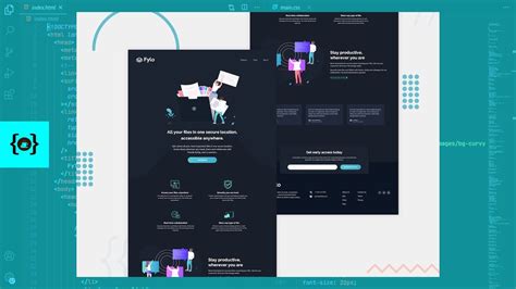 build a complete responsive website in html and css frontend mentor