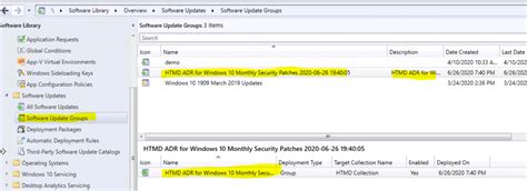 create sccm automatic deployment rule adr configmgr htmd blog