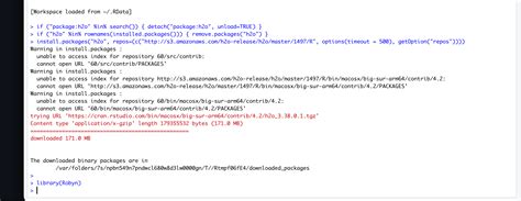 error package or namespace load failed for ‘robyn object ‘h2o import