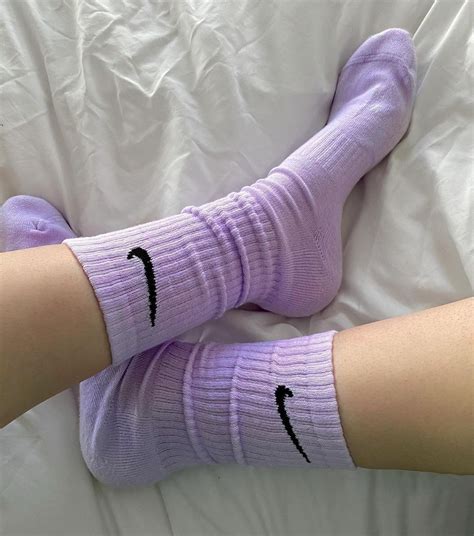 White Nike Socks Socks Aesthetic Thighs Women Eaton White Sock