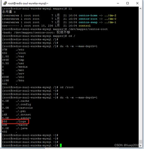 dev mapper centos root 100 目录空间占满了 解决方法 dev mapper centos root 满了 csdn博客