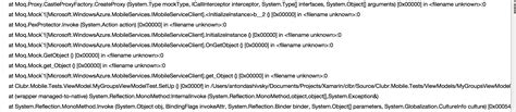 c moq system io filenotfoundexception stack overflow