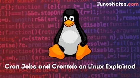 cron jobs and crontab on linux explained what is cron job and crontab