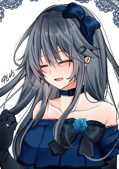 艦これ「榛名さん進水日に向けて描いたものです。間に合ってませんが… 艦これ 榛名」 9610 くろと イラストのイラスト