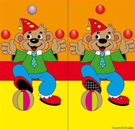 find the difference between two images 6 preschool and