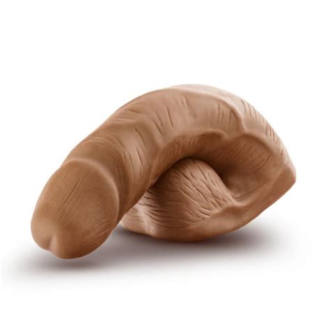 Performance 5 Inches Packer Mocha Tan Dildo On Literotica