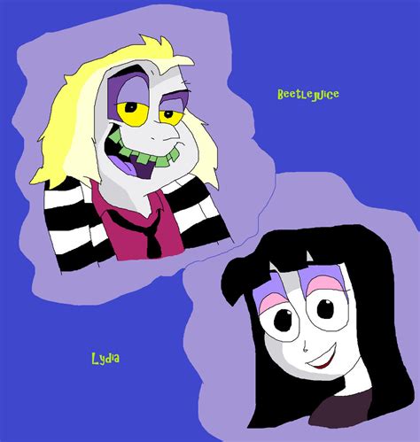 Beetlejuice And Lydia Again By Txtoonguy1037 On Deviantart