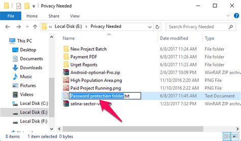 how to password protect a folder in windows 10 without software