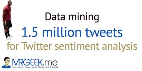 data mining 1 5 million tweets for twitter sentiment