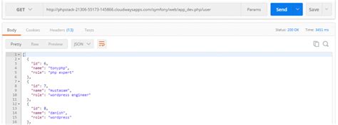 how to create rest api in symfony 3 1