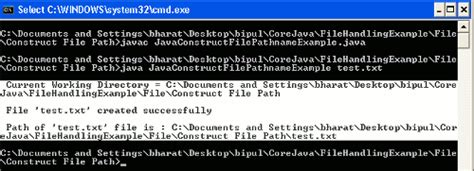 java construct file path