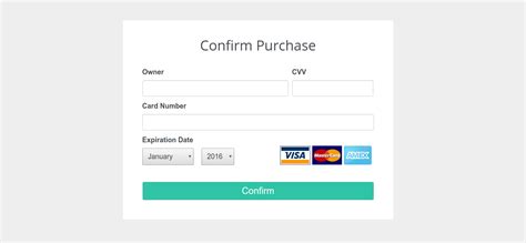 making a simple credit card validation form tutorialzine