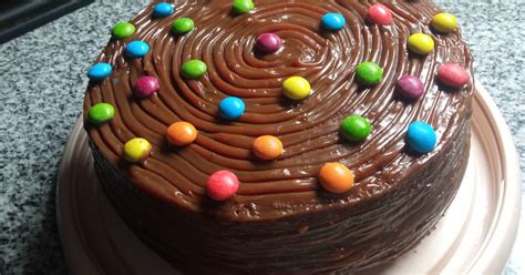 Torta De Chocolate Rellena Y Cubierta De Dulce De Leche Receta De
