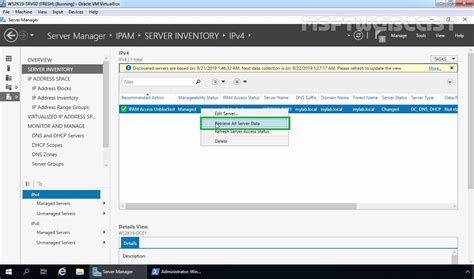 install and configure ipam in windows server 2019