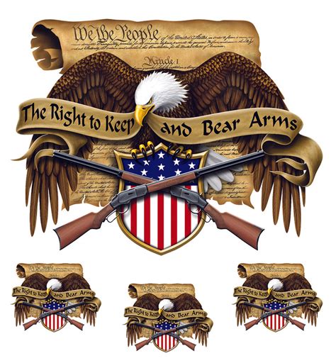 Right To Bear Arms Decal From 2nd Amendment – Lethal Threat