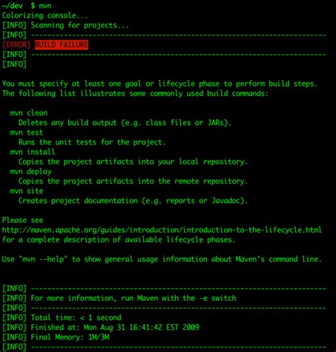 working with maven
