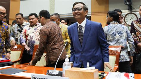 Tanggapan Mahfud Md Soal Namanya Disebut Cocok Jadi Cawapres Anies