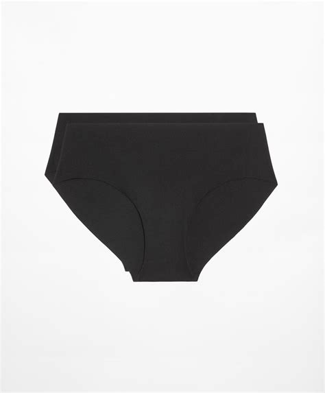 2 Polyamide Blend Invisible Full Classic Briefs Oysho România