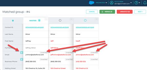 review duplicates in salesforce datagroomr support