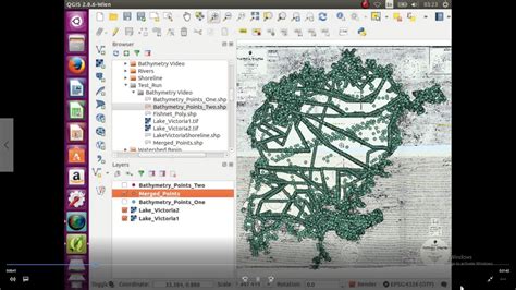 open source bathymetric map of lake victoria africa