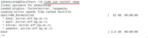 how to install and use nmap security scanner on linux