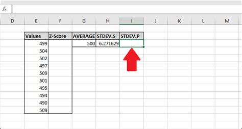 how to calculate a z score using microsoft excel