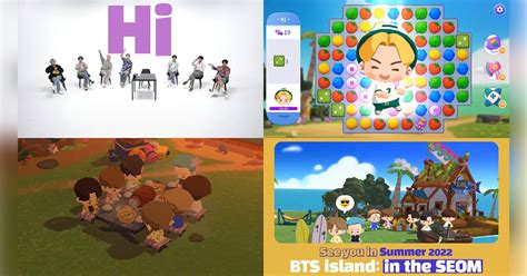 Teaser Video Of Btss New Game Bts Island In The Seom Is Released