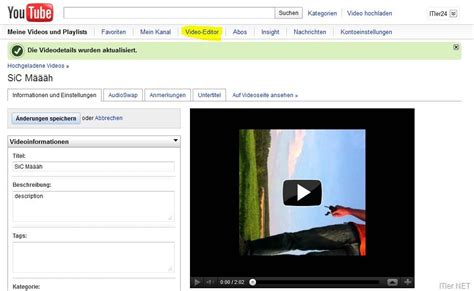 Youtube Video Drehen Online Auf Youtube